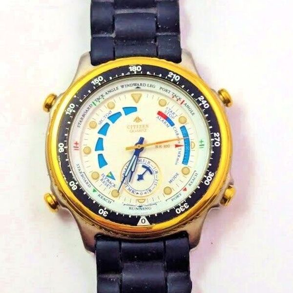 Vintage Citizen Yacht Timer Men's Watch, 1980's Vintage Watches ...