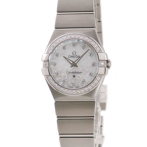 Omega OMEGA Constellation 123.15.27.60.55.005 Genuine Diamond Shell ...
