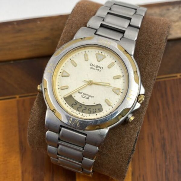 Casio AD-704 Model 388 Mens Watch Digital Analog Quartz - New Battery ...