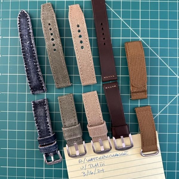 [WTS] Handmade 20mm Straps: Bosphorous | Red Rocks | Bas & Lokes ...
