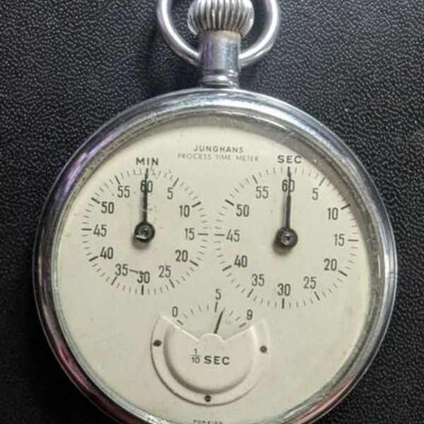 Junghans Process Time Metre Stopwatch | WatchCharts Marketplace