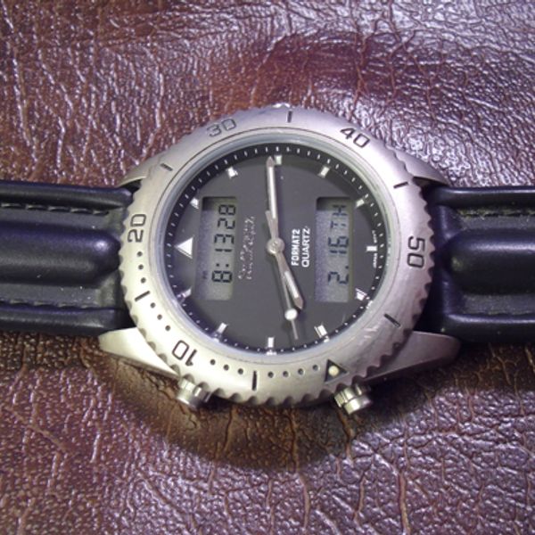 St. Moritz Format2 Dive Watch with Natural Rubber Strap | WatchCharts ...