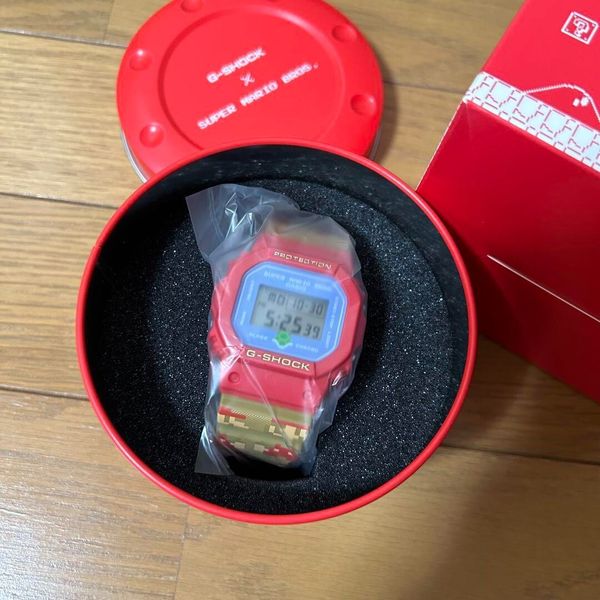 CASIO G-Shock watch SUPER MARIO BROTHERS Collaboration DW-5600SMB-4 ...
