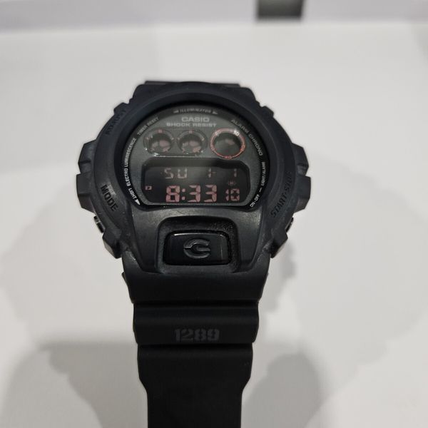 Casio G-Shock DW-6900MS Model 1289 Black Military Digital Watch New ...