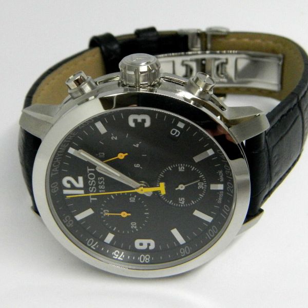 NEW TISSOT PRC200 BLACK CHRONOGRAPH DIAL MENS SWISS WATCH T0554171605700 | WatchCharts
