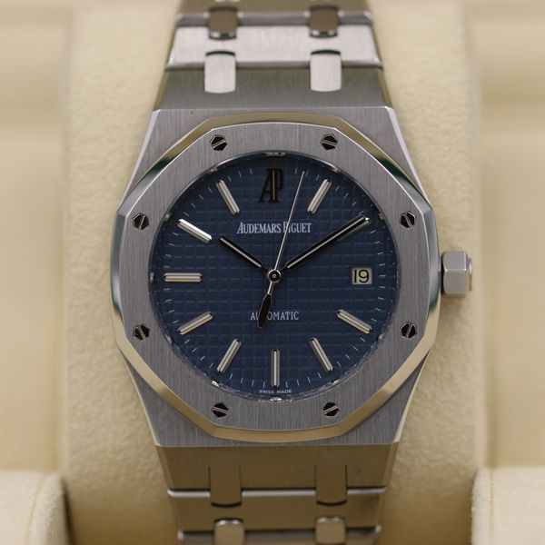 FSOT: Audemars Piguet Royal Oak 15300 Blue Dial 15300ST.00.1220ST.02 ...