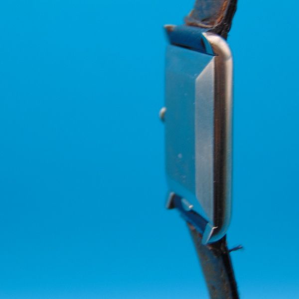 Chopard Tank Watch Manual 18K W/G Mens Swiss Made Rectangular ROMAN ...