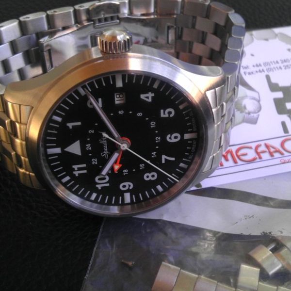 Sold: Speedbird GMT PRS-22GMT Timefactors | WatchCharts Marketplace