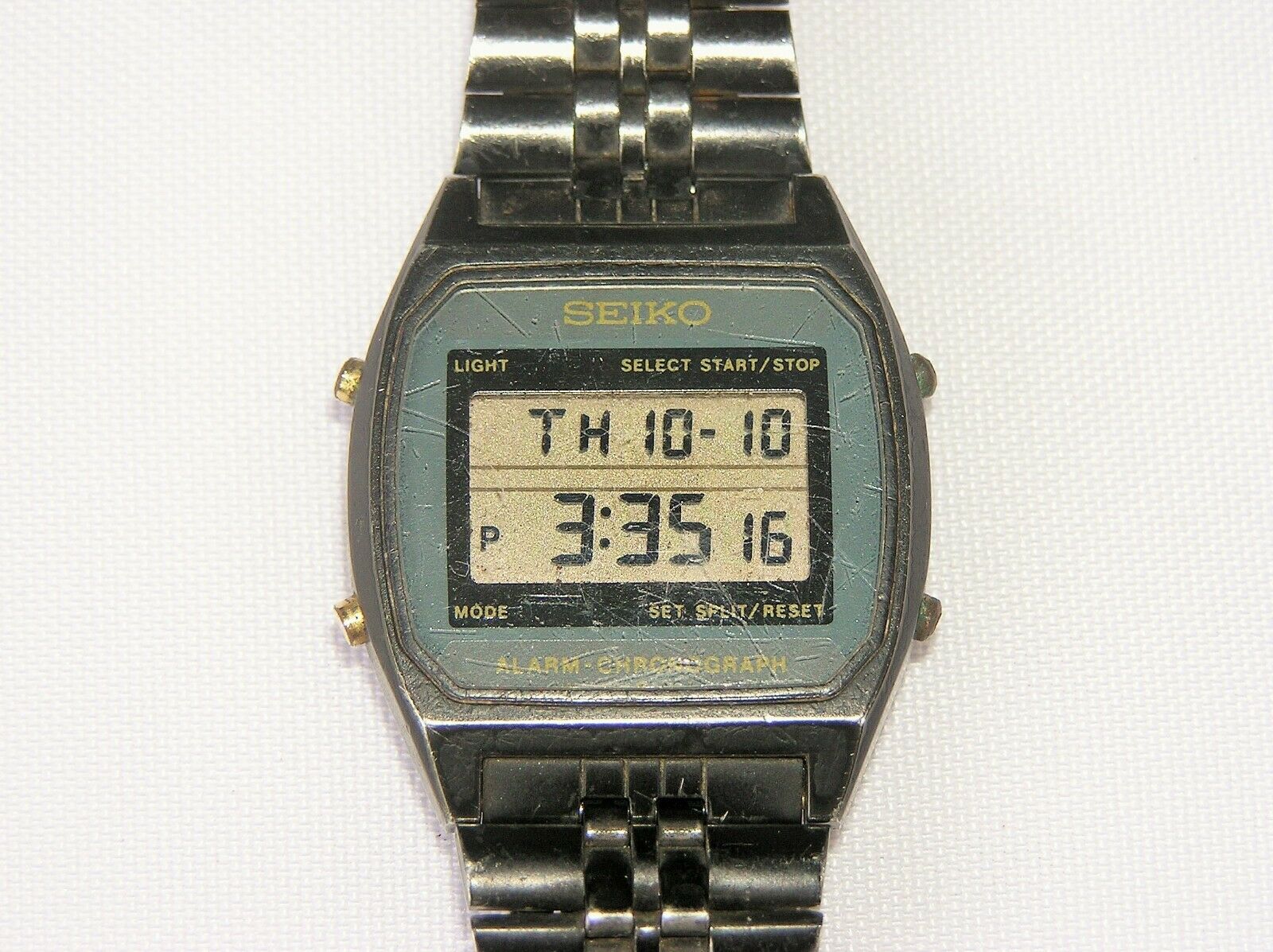 VINTAGE GENTS SEIKO LCD QUARTZ JAPAN, A904-5019... | WatchCharts ...