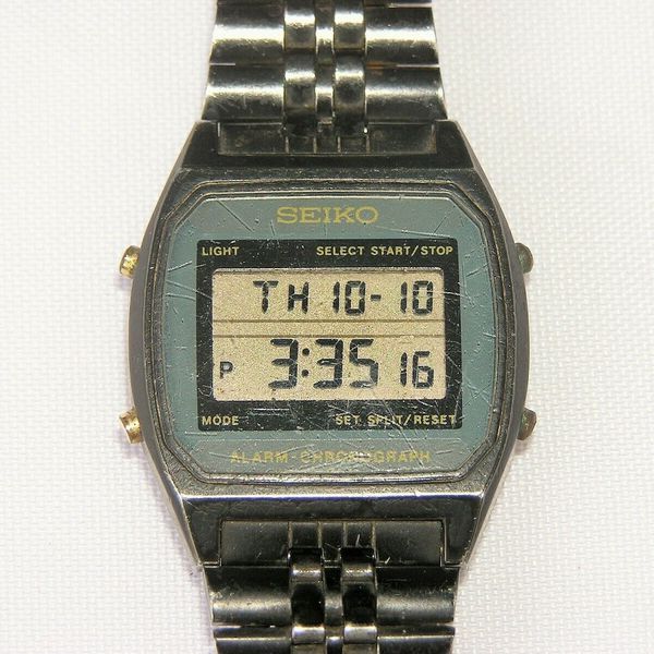 VINTAGE GENTS SEIKO LCD QUARTZ JAPAN, A904-5019... | WatchCharts