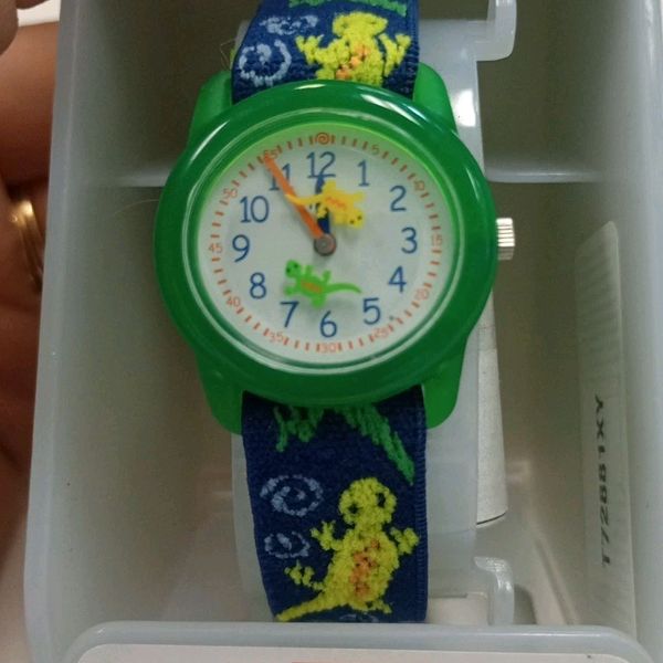 Timex time machines time teachers watch kids Lizards new box ...