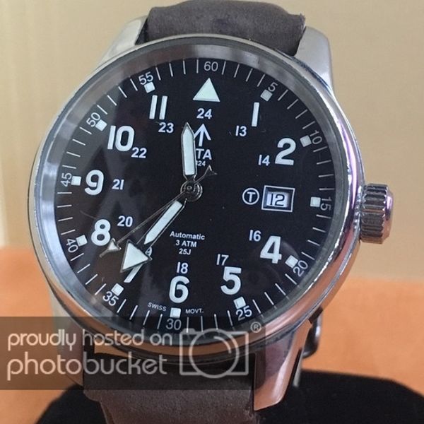 BLOW-OUT: I.W. ETA PILOT Automatic Wristwatch | WatchCharts Marketplace