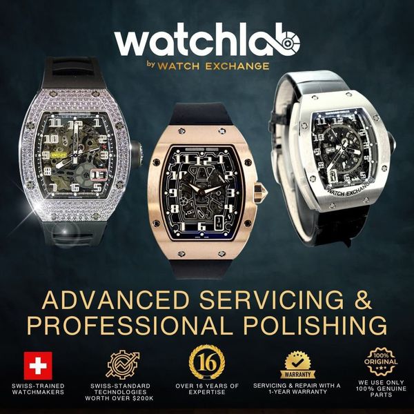 Luxury Watch Servicing & Professional Polishing, Richard Mille RM ...