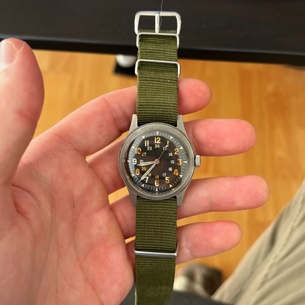 [WTS] Hamilton GG-W-113 Vietnam era military watch | WatchCharts