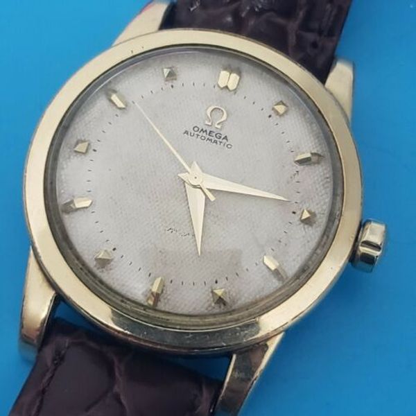Vintage 1952 Omega Seamaster Automatic Bumper Cal 351 Ref 2577-11 Mens ...