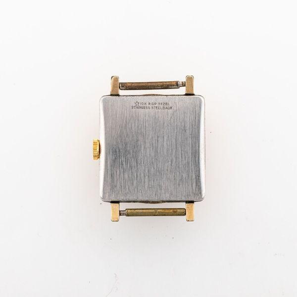 Vintage Elgin Square Wristwatch for restoration out of Watchmaker's ...