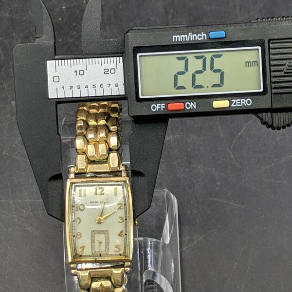 Vintage Hamilton Myron 10K Gold Filled Wristwatch from 1940s No.980 17 ...