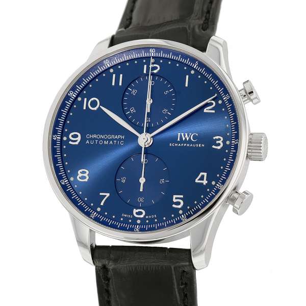 IWC Portugieser Chronograph IW371606 IWC Watch Watch Blue Dial [Used ...
