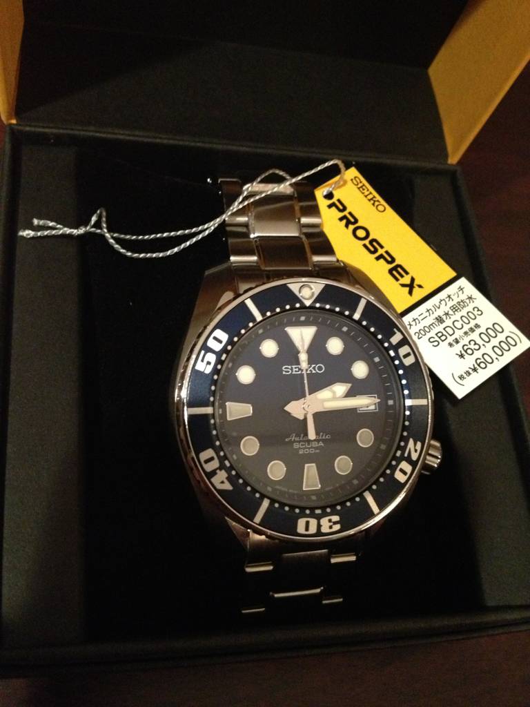 For sale seiko SBDC003 blumo sumo | WatchCharts Marketplace