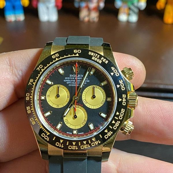FS: BNIB Rolex Daytona Oyster Flex Yellow Gold Black Dial | WatchCharts