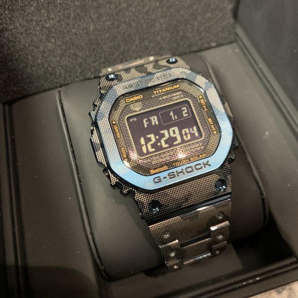 [WTS] Casio G Shock GMW-B5000TCF “Blue Camo Titanium” | WatchCharts
