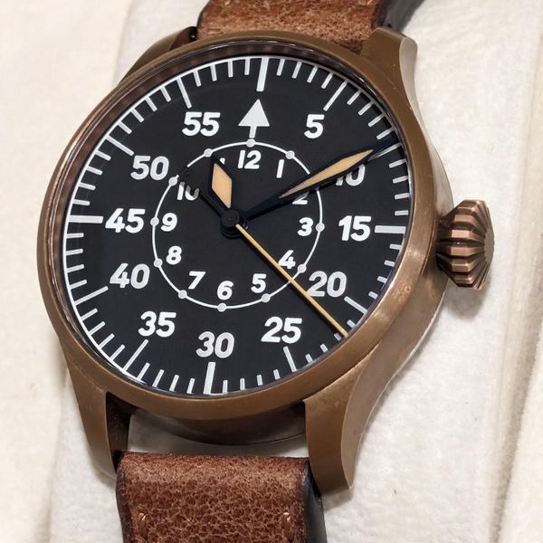 [WTS] Dekla Bronze Flieger Pilot Type B 40mm Full Set | WatchCharts ...