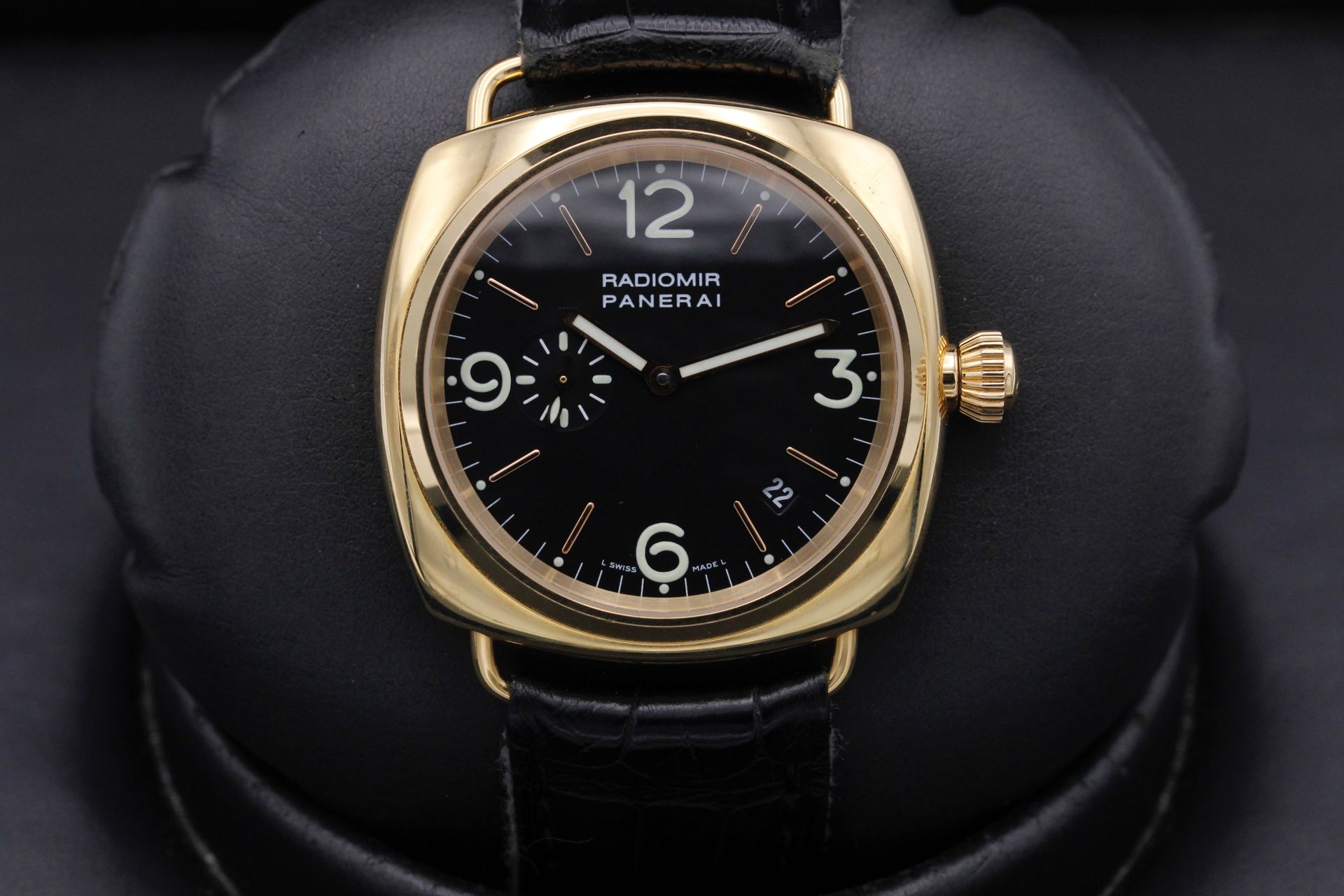 FSOT: Panerai PAM 103 - Radiomir - Yellow Gold - 40mm - Complete Set ...