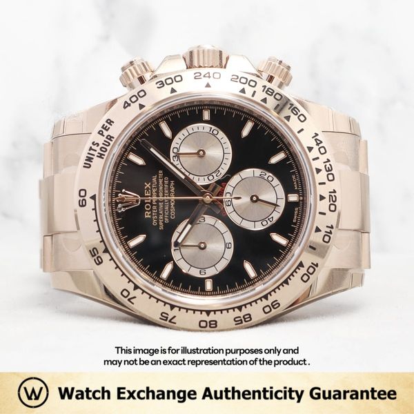 New Jan 2025 Rolex Daytona Oyster 126505 Black Dial Z12285 ...