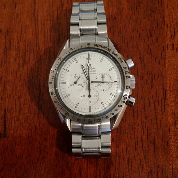 FS: Modified Speedmaster Professional. White Italian LE dial, stainless ...