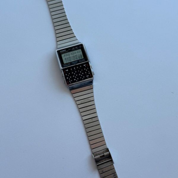 Casio DBX-100 Databank Calculator Watch circa 1987 | WatchCharts ...