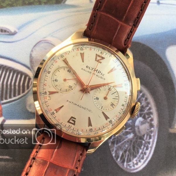 FS: 1940's Olympic Chronograph Landeron 51 | WatchCharts