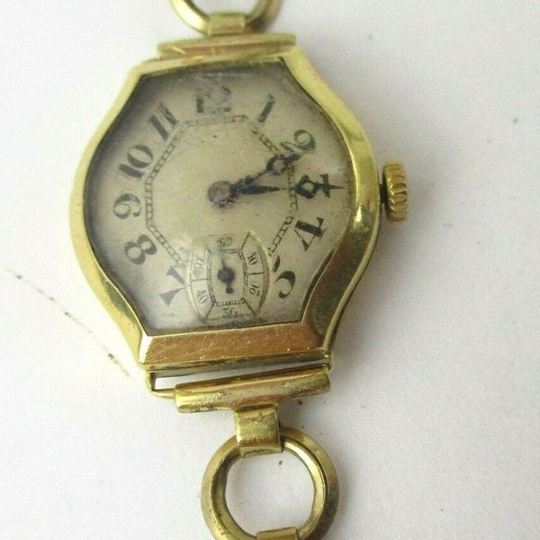 Antique Swiss Zenith 18 Carat Gold Ladies Watch | WatchCharts Marketplace