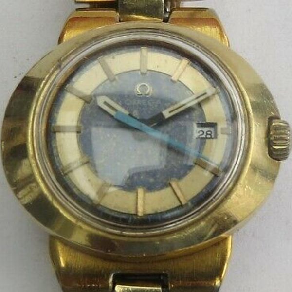 LADIES VINTAGE OMEGA AUTOMATIC GENEVE DYNAMIC WRISTWATCH | WatchCharts ...