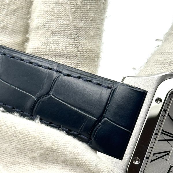 Cartier Santos Dumont 43.5mm Silver Roman Dial WSSA0085 Unworn 2025 ...