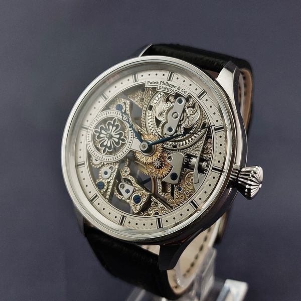 Patek Philippe & Co. Skeleton. Pocket watch to Wrist watch Conversion ...