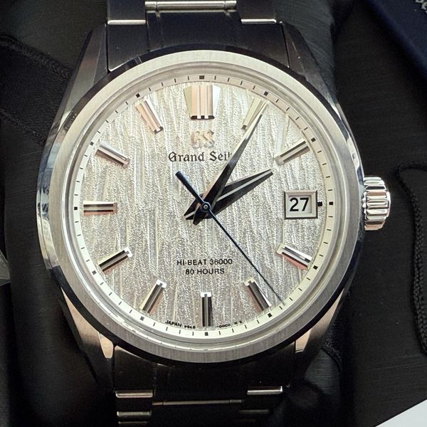 Grand Seiko Heritage Silver Men's Watch - SLGH005G - Mint - Full Set ...