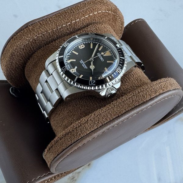 39.5mm Seiko Milsub Mod Watch NH38 Automatic Movement Vintage Ghost ...