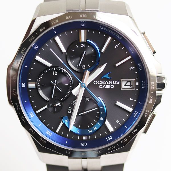 [MT3631] ★ CASIO Casio OCEANUS Oceanus Manta Bluetooth radio wave solar OCW-S5000-1AJF Men's ...