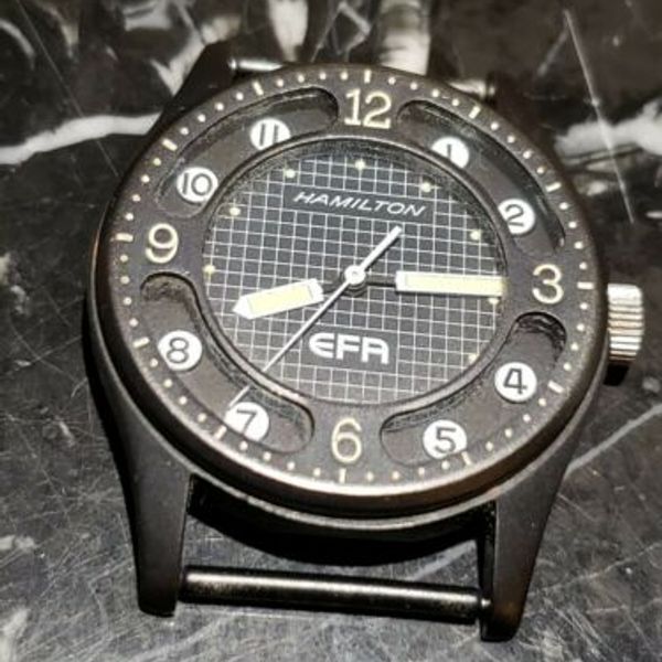 HAMILTON EFA WATCH ENGINEERED FOR ACTION VINTAGE ORIGINAL WORKING ...
