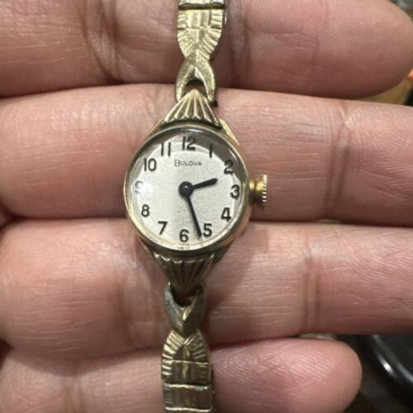 Vintage Bulova N3 10K RGP Bezel Stainless Steel Women's Watch For ...