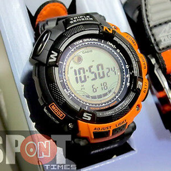 Casio Protrek Tough Solar Power Triple Sensor Men's Watch PRG-130GC-4 | WatchCharts