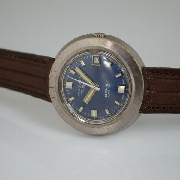 Longines Comet vintage automatic swiss watch | WatchCharts Marketplace