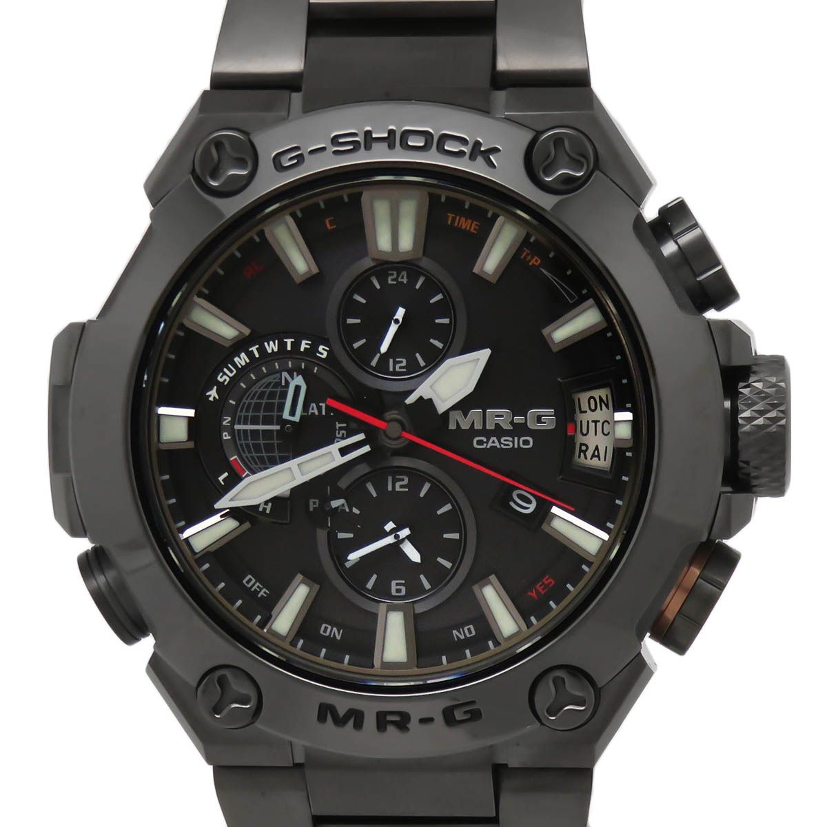 Casio G-SHOCK MR-G Black Men's MRG-G2000CB-1AJR Solar Quartz G-Shock ...
