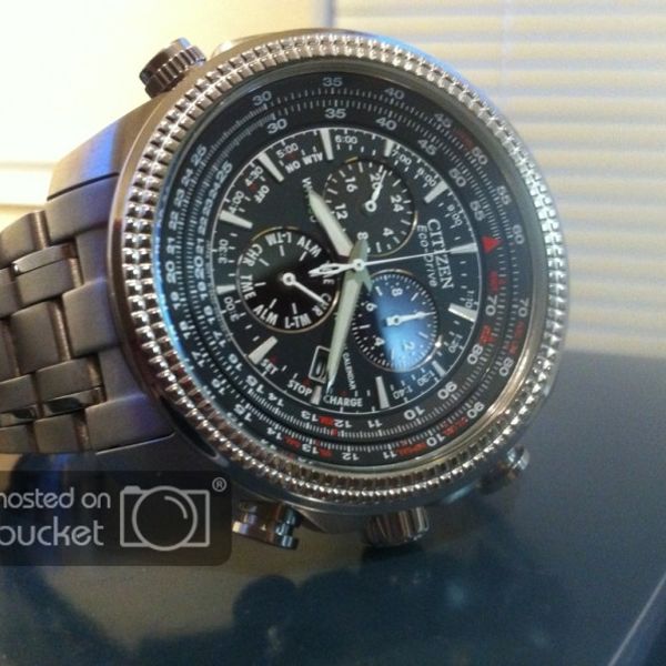 Citizen Chrono 48mm BL5400-52A Slide rule $250obo | WatchCharts Marketplace