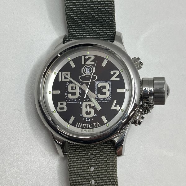 Invicta Chronograph Watch Russian Diver 1959 Model 4583 UNTESTED ...