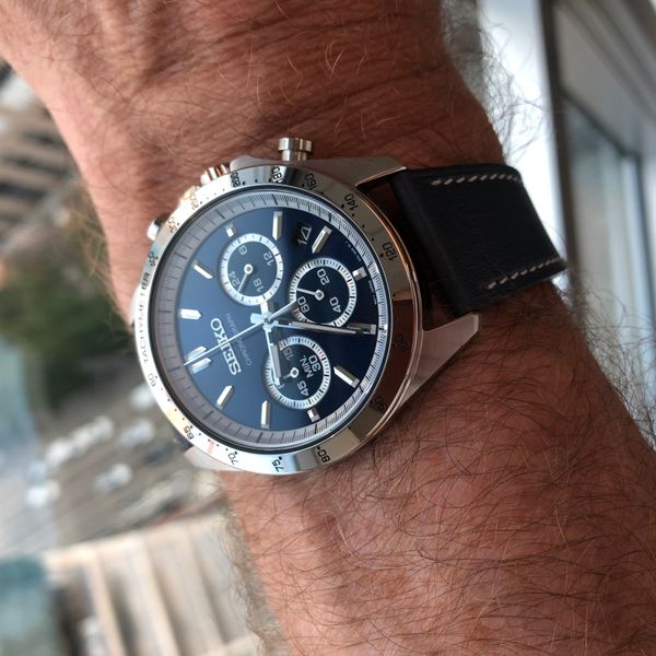 FS: Seiko SBTR019 Daytona style Chrono (blue dial) | WatchCharts