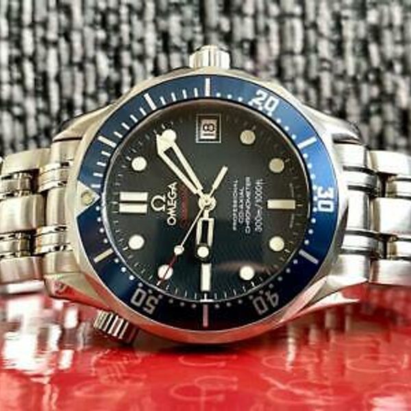Omega Seamaster Professional 300m Midsize 36mm James Bond 007 Watch 2222.80.00 | WatchCharts ...