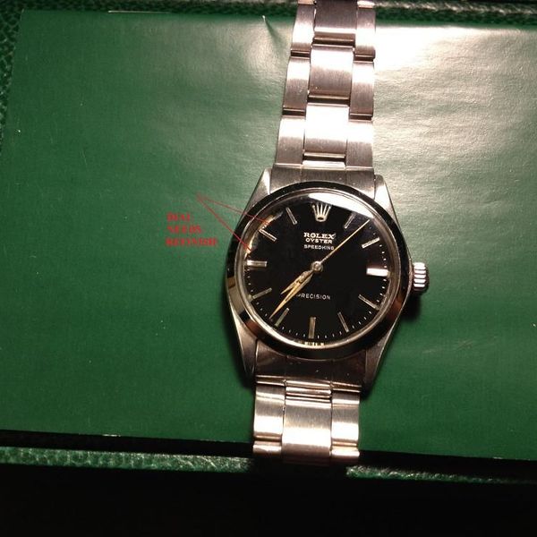 FS: Rolex Mid-Size "Speedking" Ref: 6430 $800 | WatchCharts Marketplace