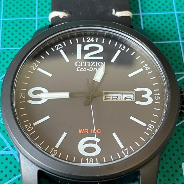 Citizen Eco Drive Quartz Watch BM8476-23E Black Solar 100m Water Resist ...