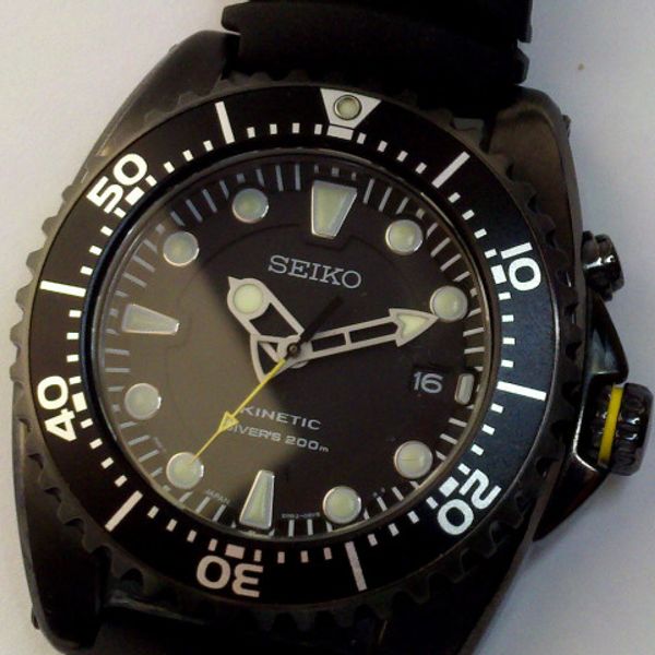 SOLD: Seiko BFK SKA427P2, Black Ion | WatchCharts Marketplace